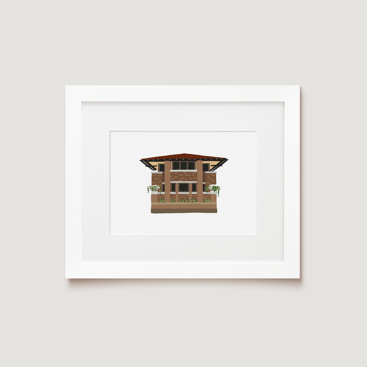 Art Print, Darwin Martin House – Doster Paper Co.