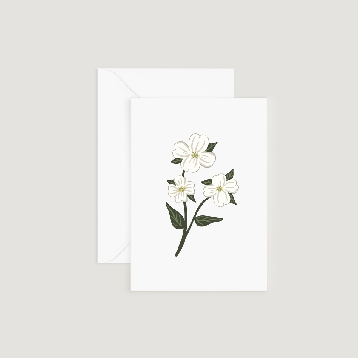 Greeting Card, Dogwood Flowers – Doster Paper Co.