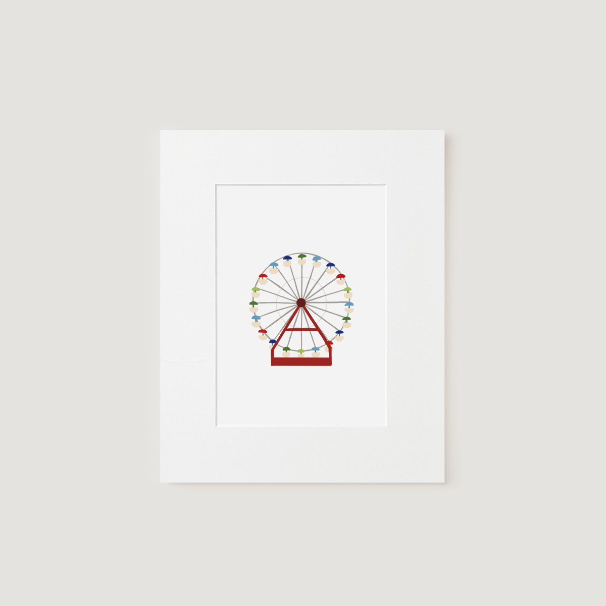 Ferris Wheel Drawing Png